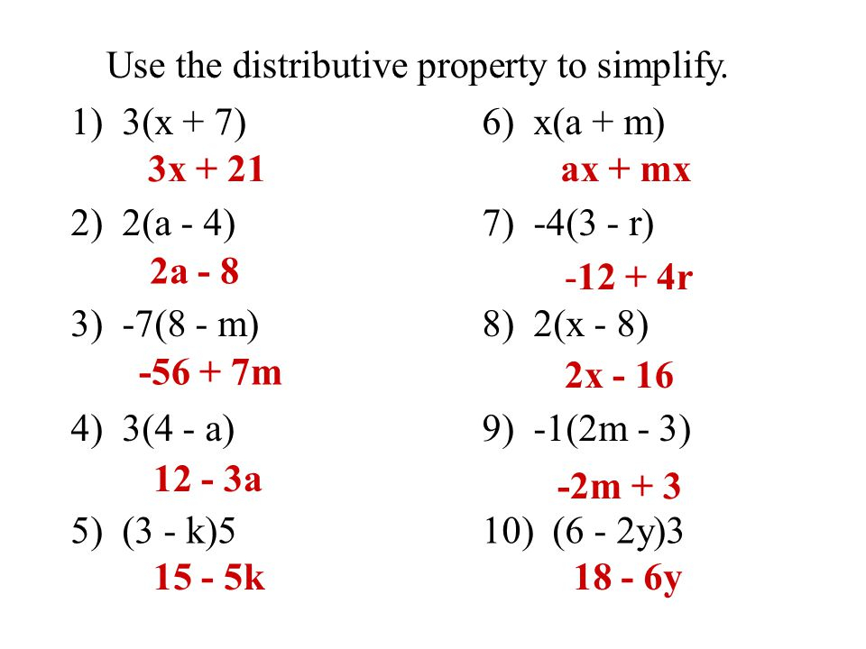 Distributive Property Factoring Worksheet FactorWorksheets