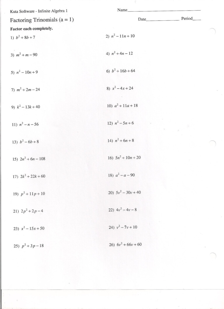 30 Factoring By Grouping Worksheet Education Template ... 30 Factoring By Grouping Worksheet Education Template ...